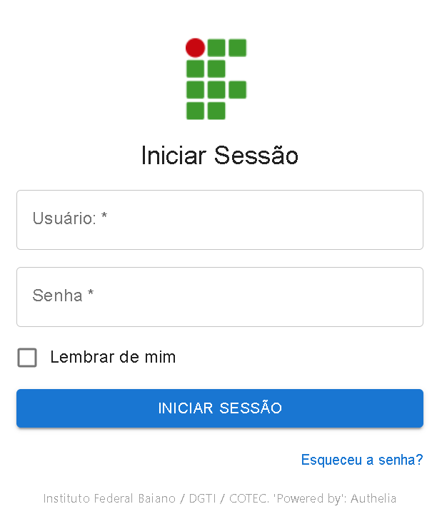 Guia para autenticação de dois fatores (2FA): credencial (usuário e ...